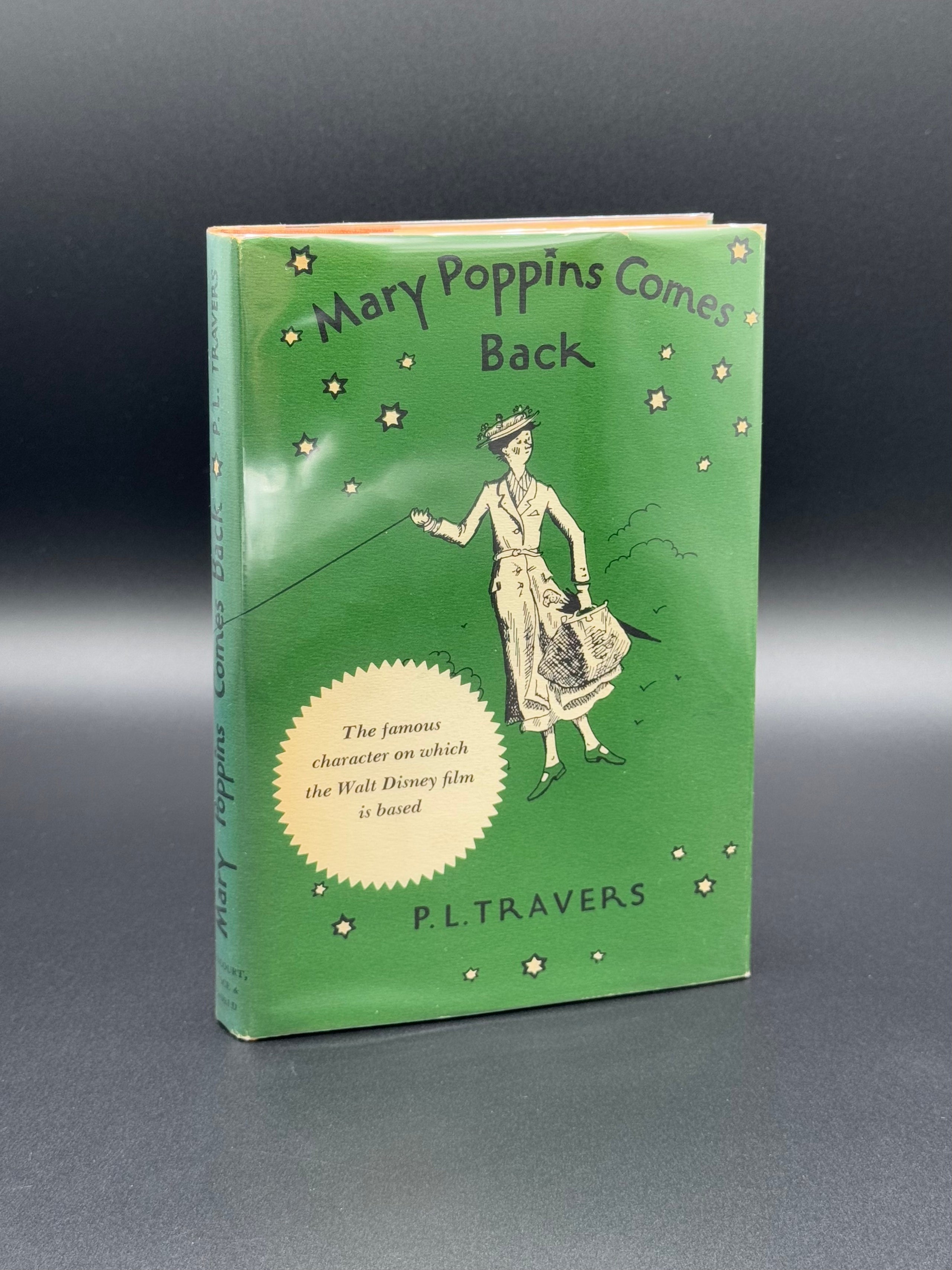 TRAVERS, P. L. Mary Poppins Comes Back. New York: Harcourt, Brace ...